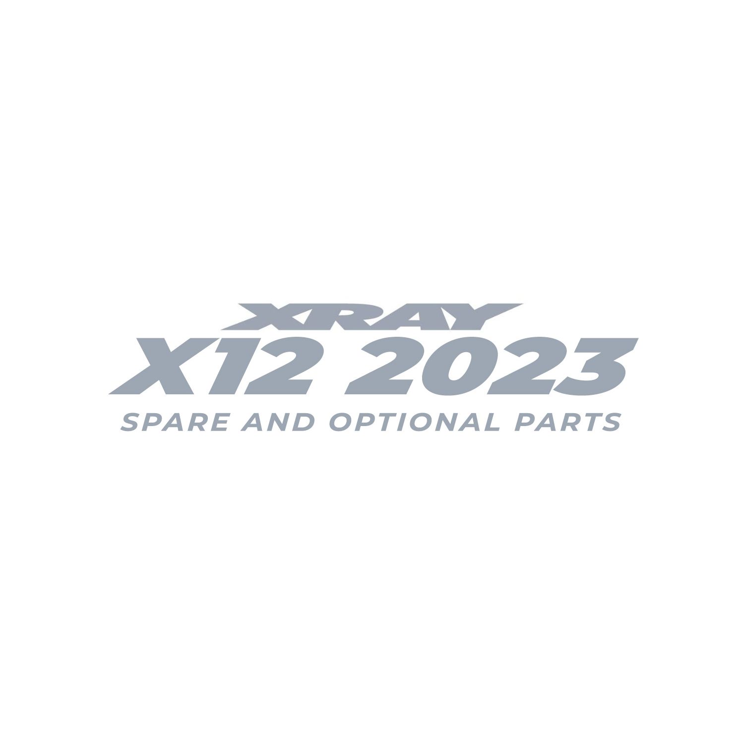 371120 Xray X12 '23 Alu Flex Chassis 2.0mm - 7075 T6